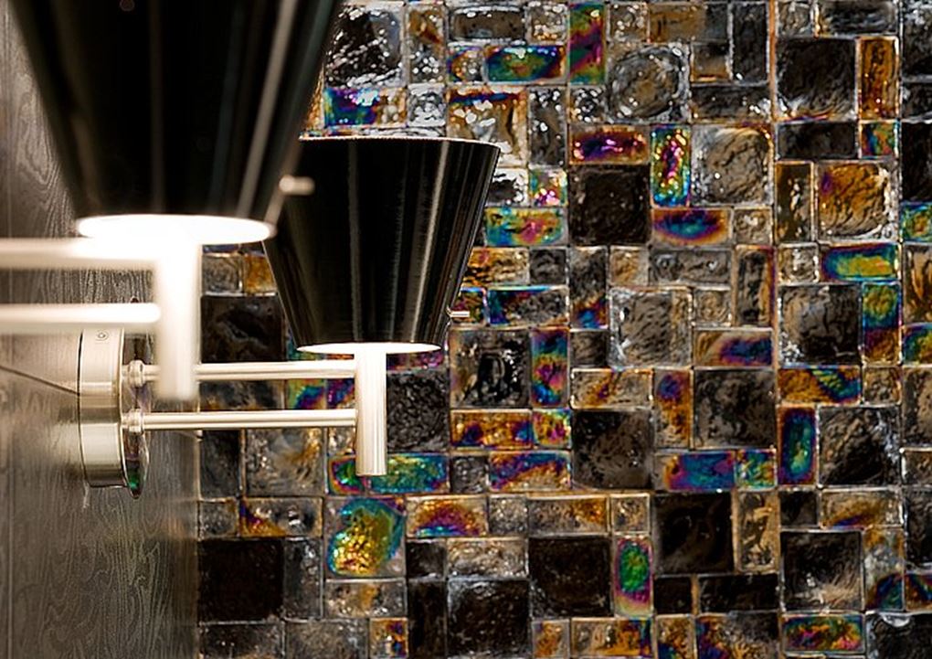 Błyszcząca mozaika ścienna Dunin Fat Cube - Domni.pl