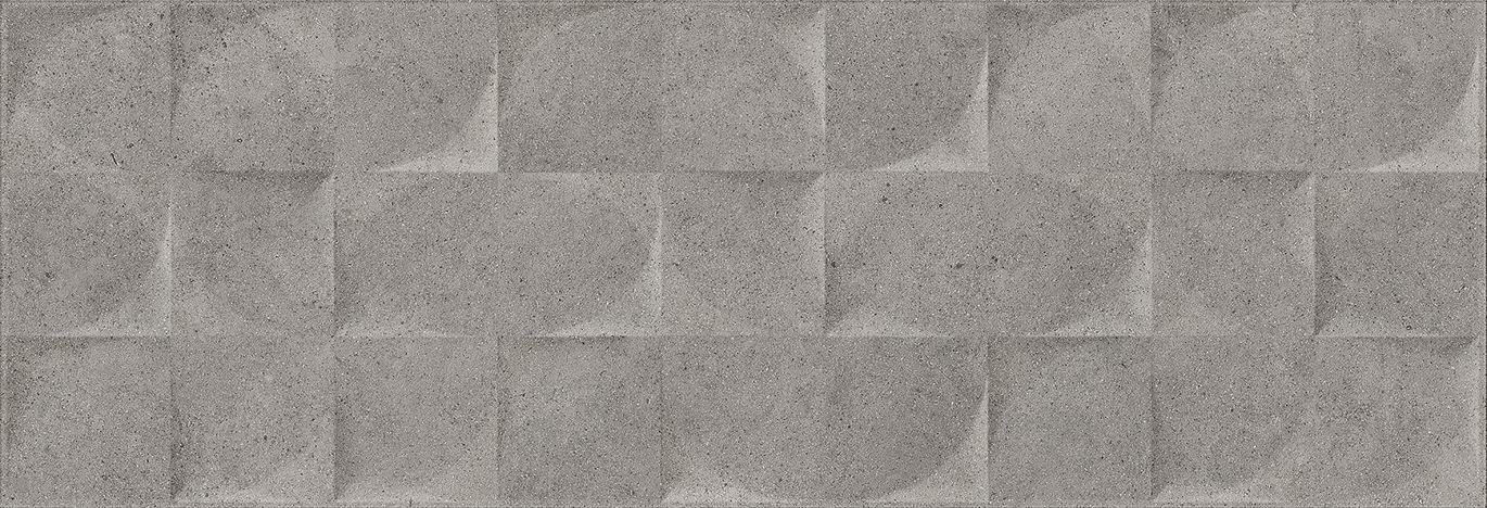 Azario Rex Grey Geo - Płytka Dekoracyjna 30x90 - Domni.pl