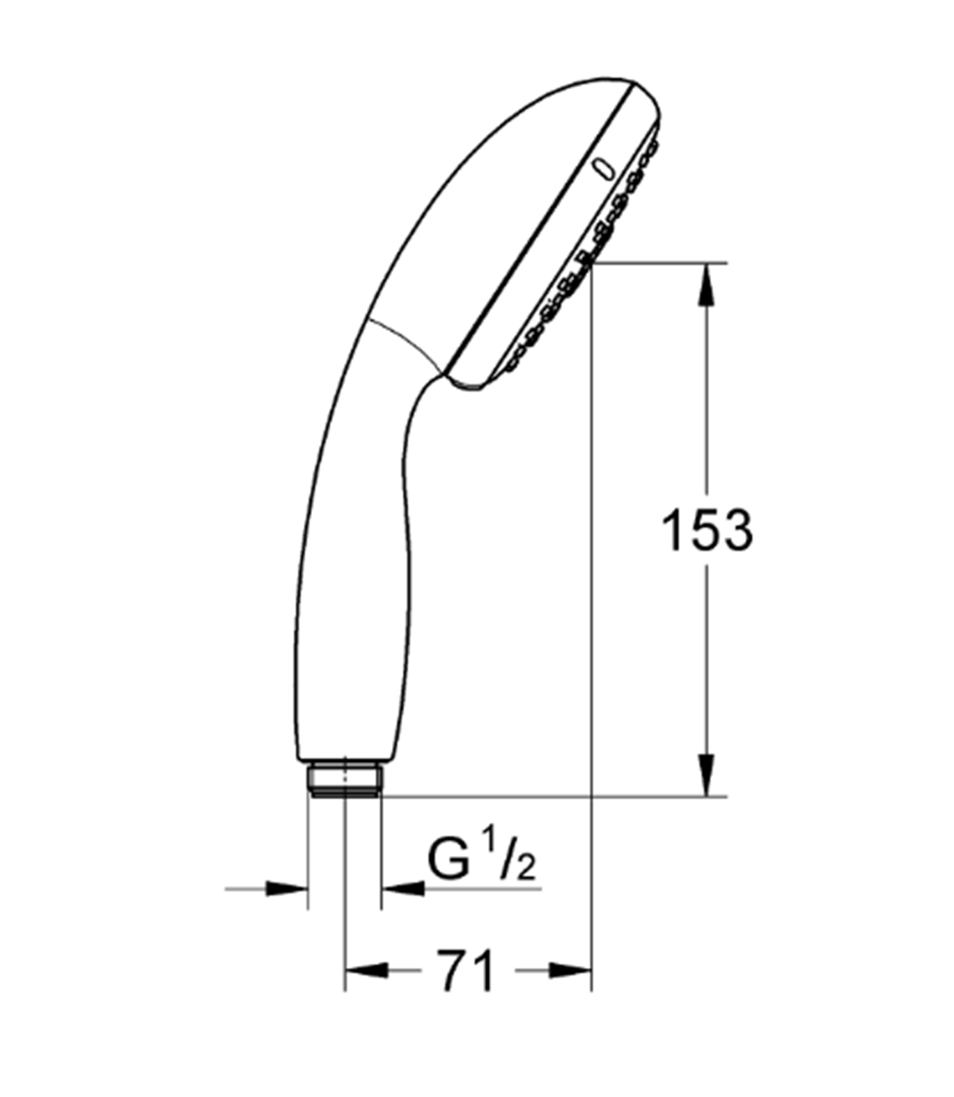 Grohe Tempesta 100 28419002 - Prysznic Ręczny - Domni.pl