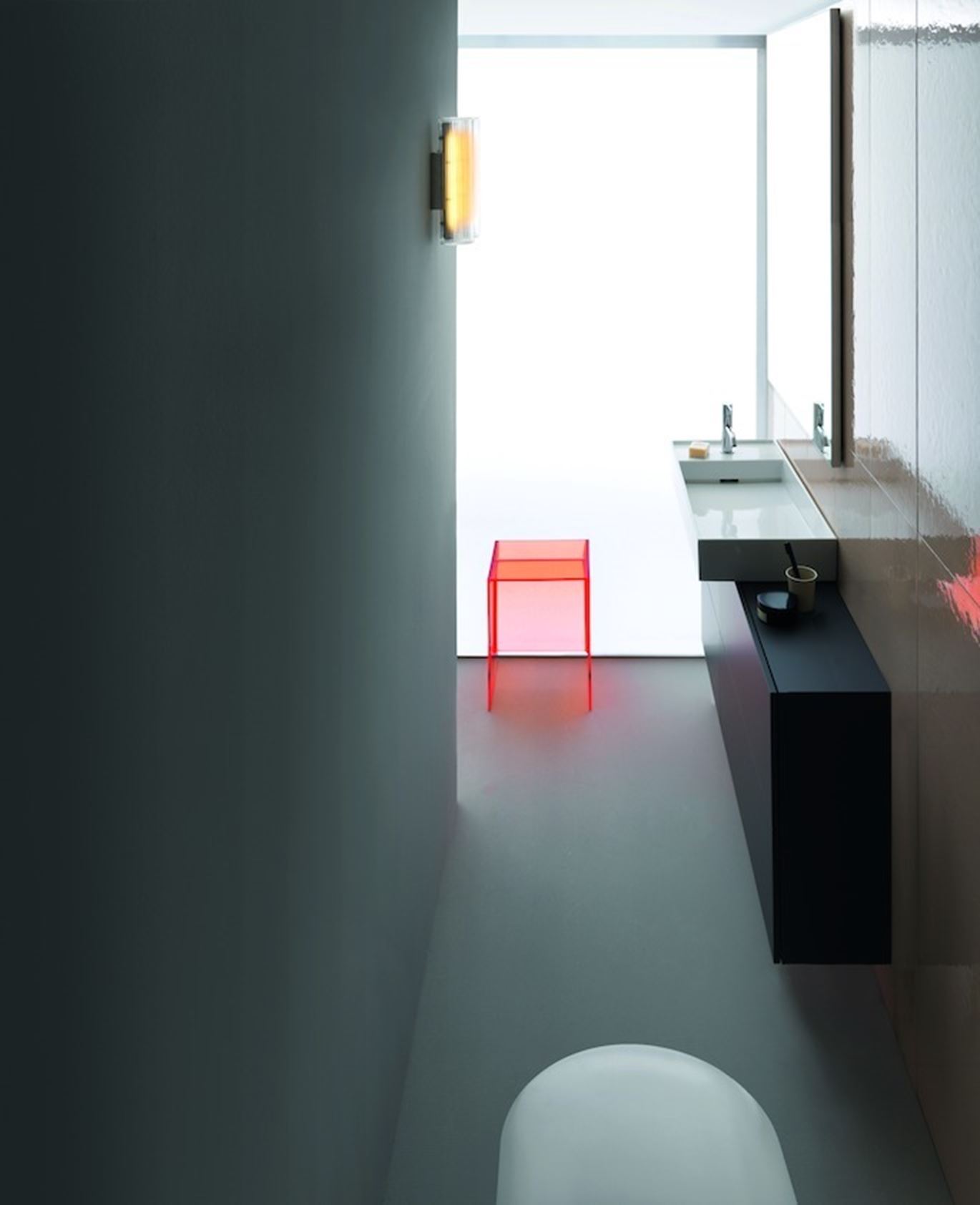 Laufen Kartell by Laufen - Umywalka Nablatowa 75x35x12 - Domni.pl