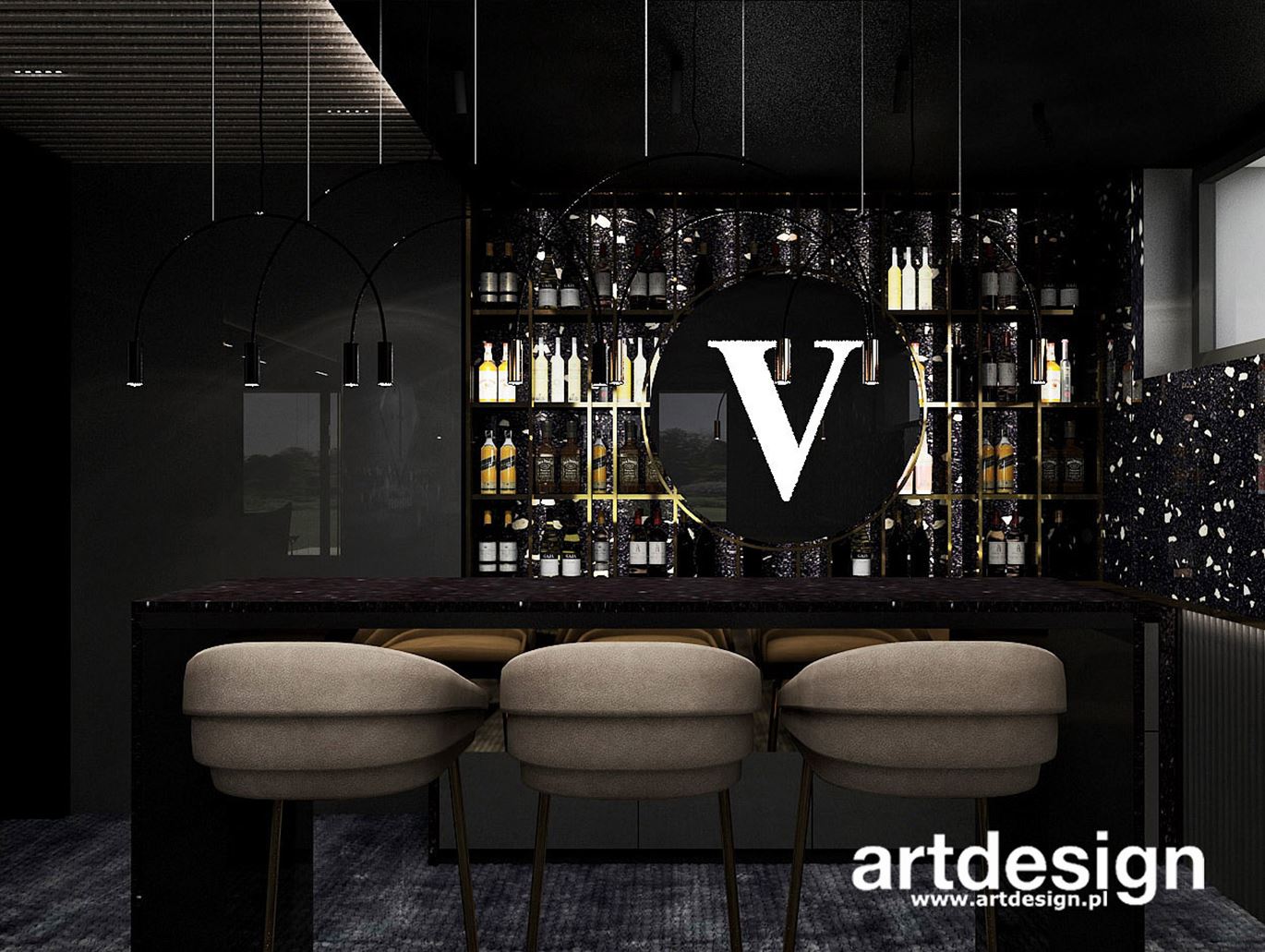 Bar w domu - pokój spotkań i imprez - Domni.pl