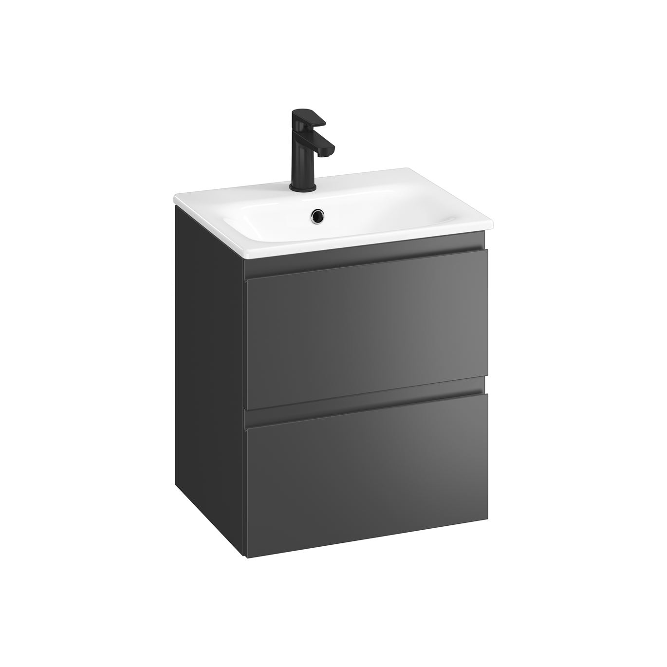 Cersanit Moduo Cersanit Moduo S801-479 - Szafka z Umywalką 50 - Domni.pl