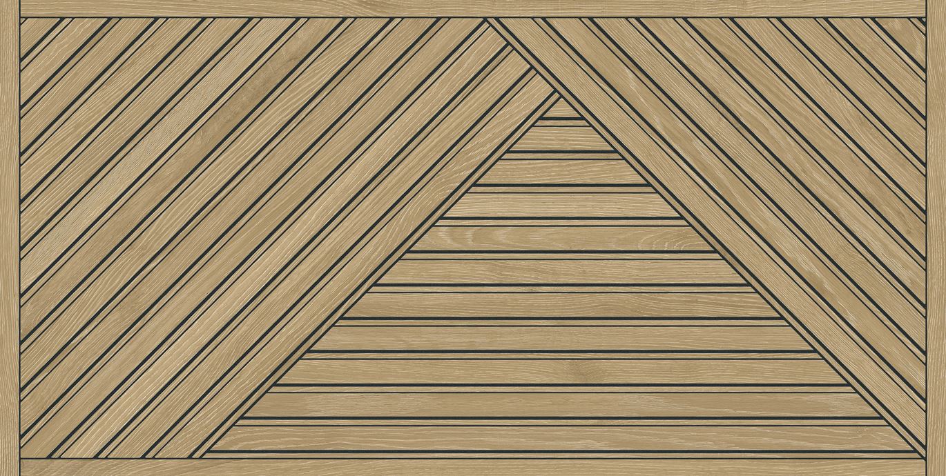 Azario Studio Laths Oak Mat Rekt. - Płytka Ścienna 60x120 - Domni.pl