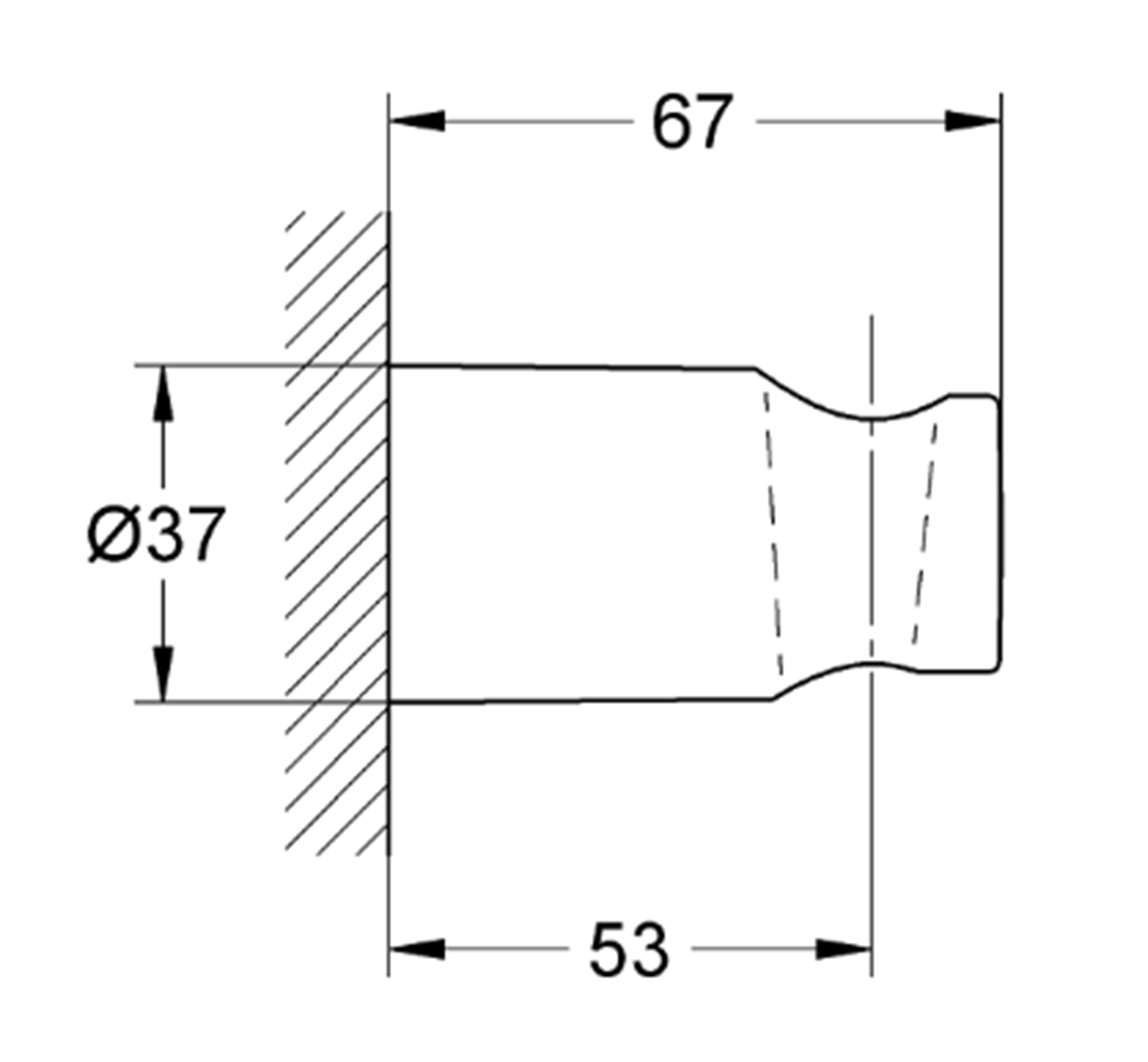 Grohe Rainshower 27056000 - Uchwyt - Domni.pl