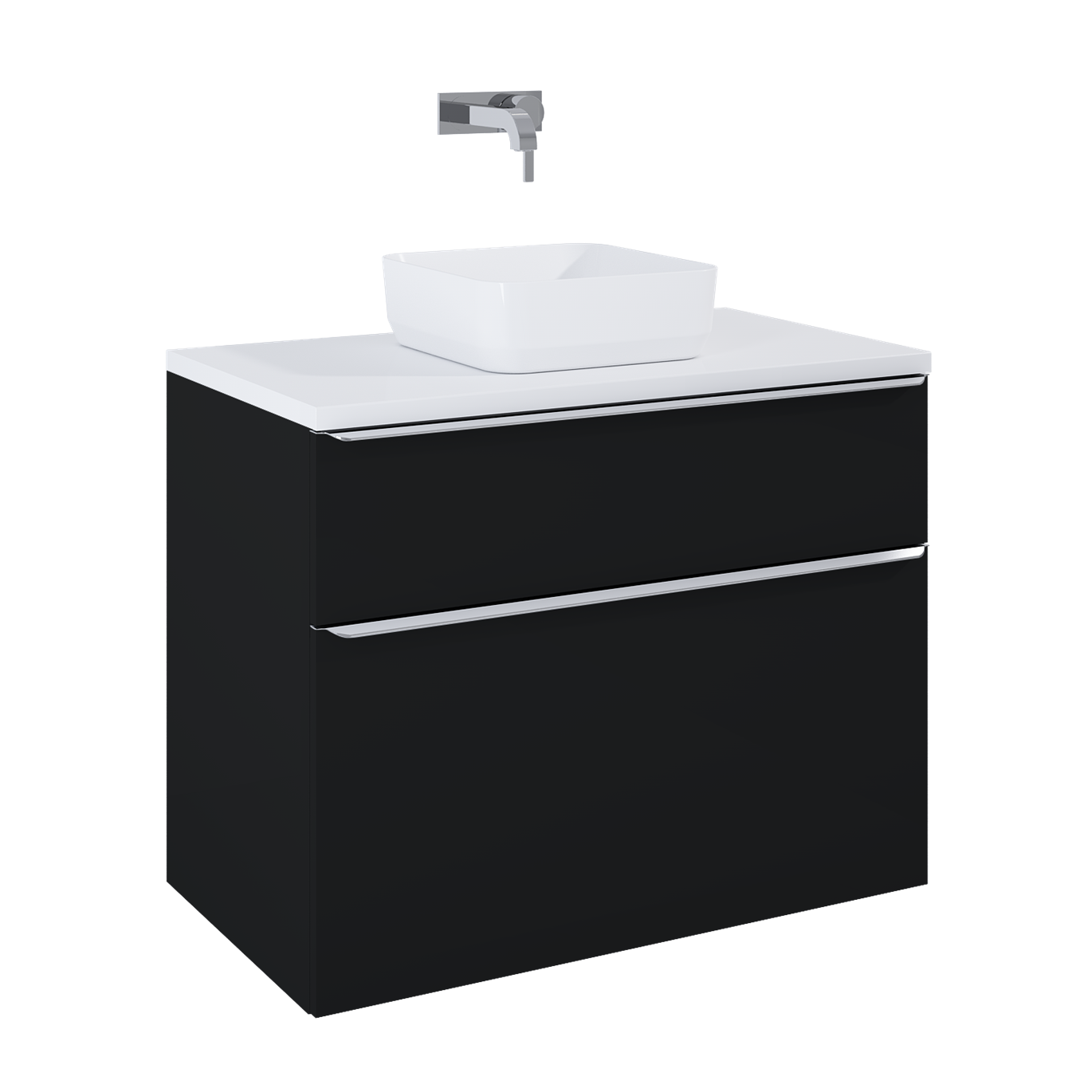 Elita Lofty 90 2S Black Matt RE010900027160 - Szafka - Domni.pl