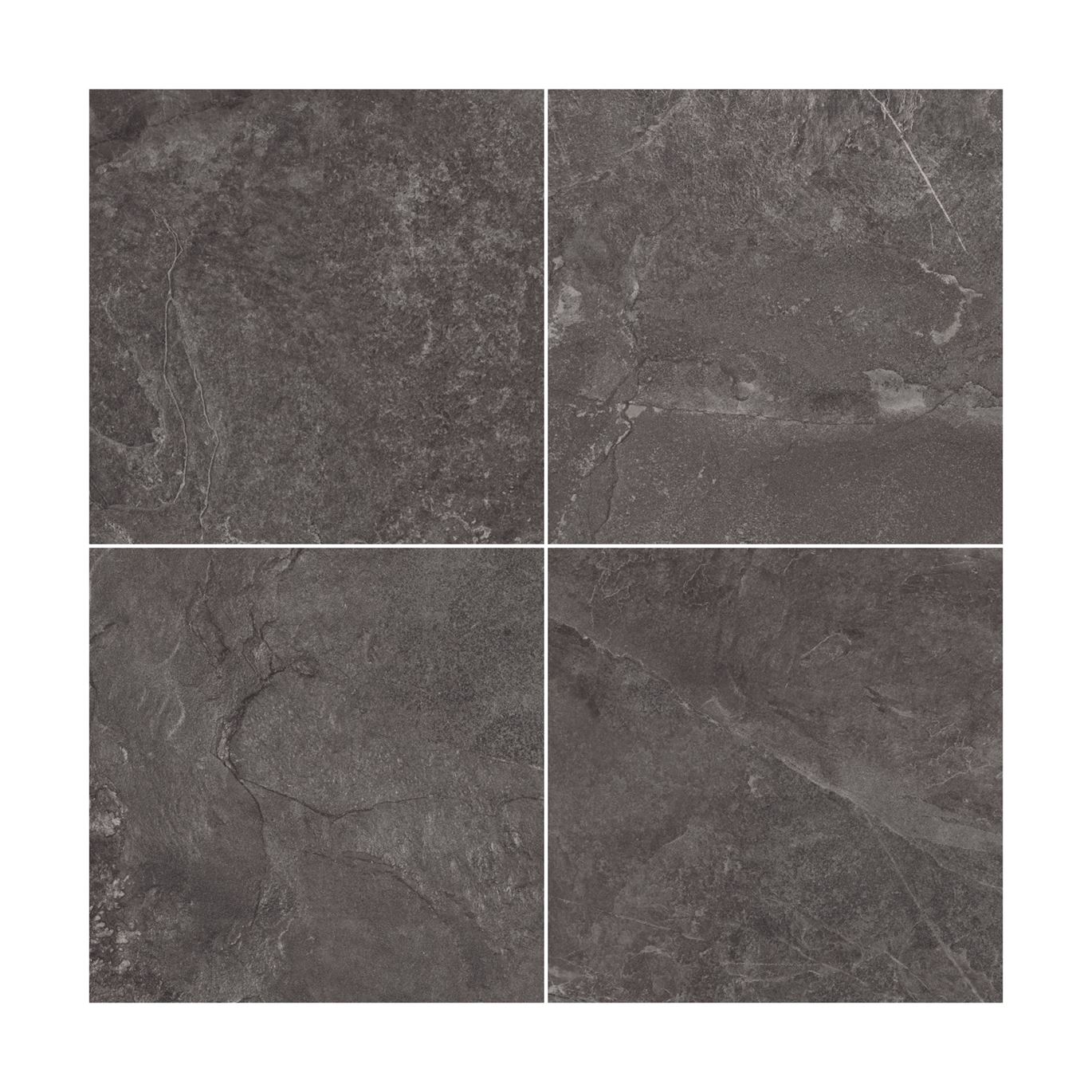 Tubądzin Grand Cave Graphite STR - Szara Płytka Uniwersalna 60x60 ...