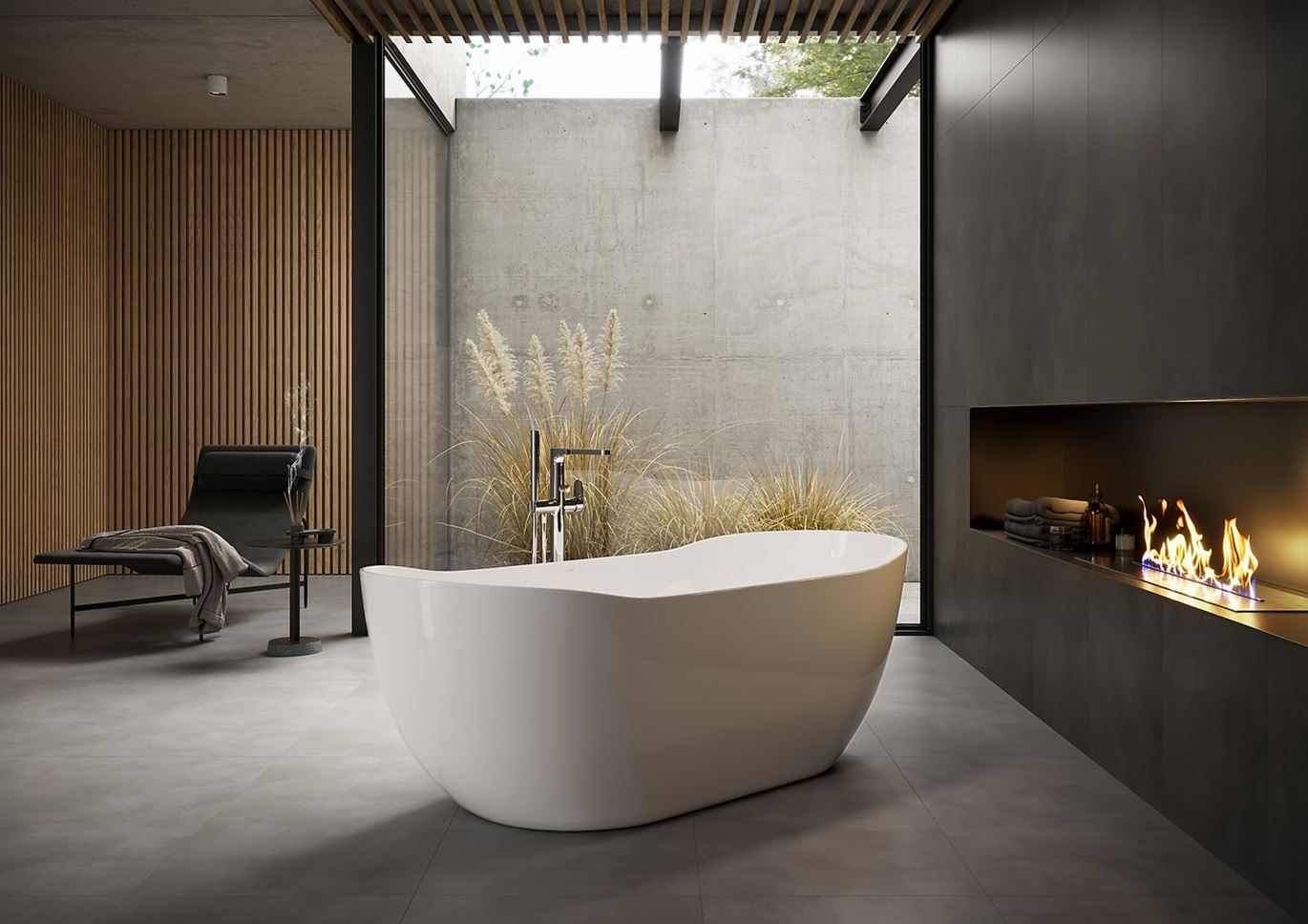 Domowe SPA w stylu glamour - Domni.pl