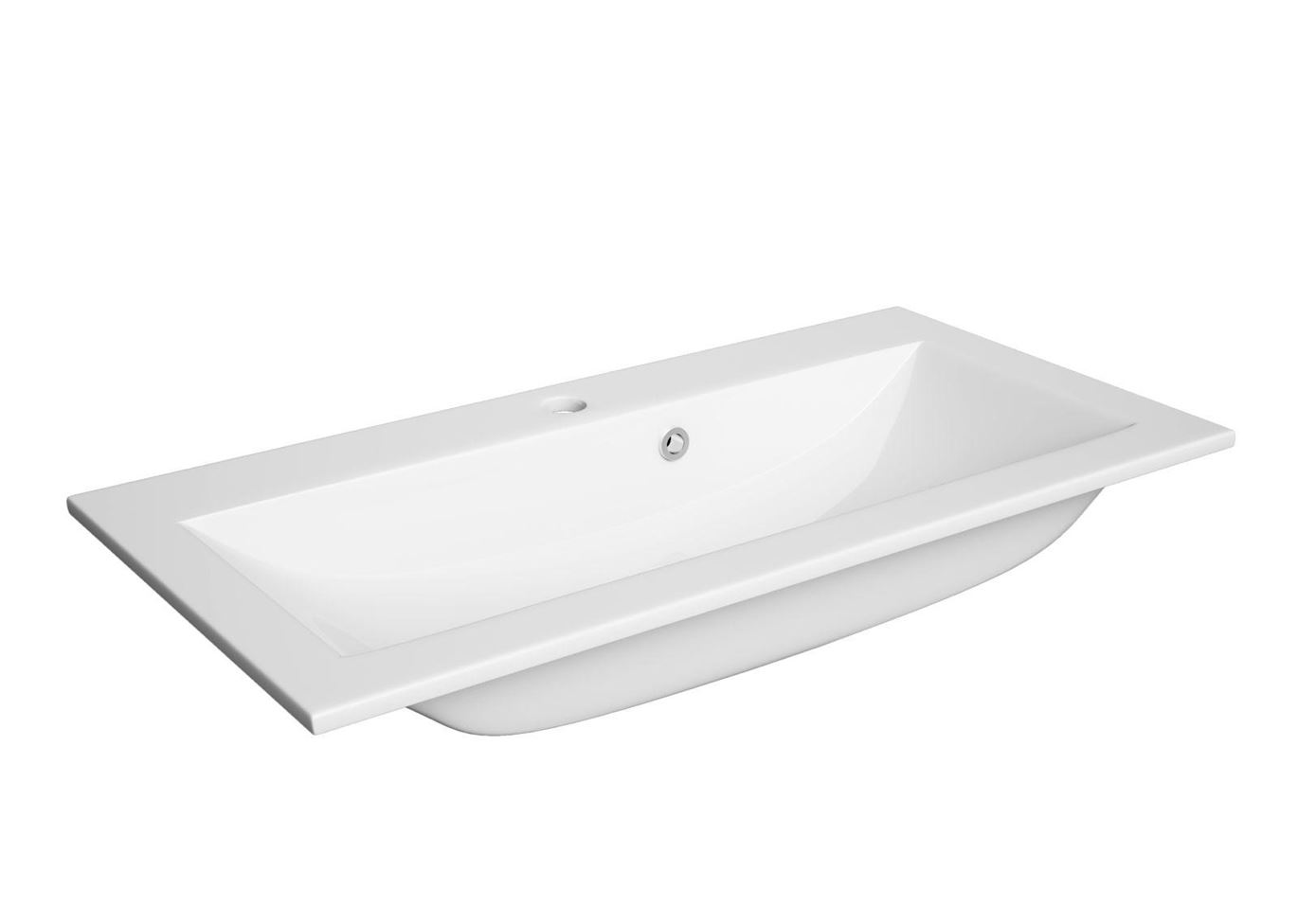 Defra Alex 80 2524 - Umywalka Meblowa 80x13x40 - Domni.pl