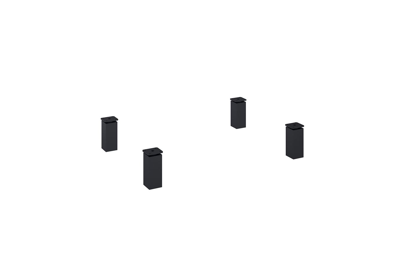 Roca Alpine A817003485 - Zestaw Nóżek Meblowych - Domni.pl