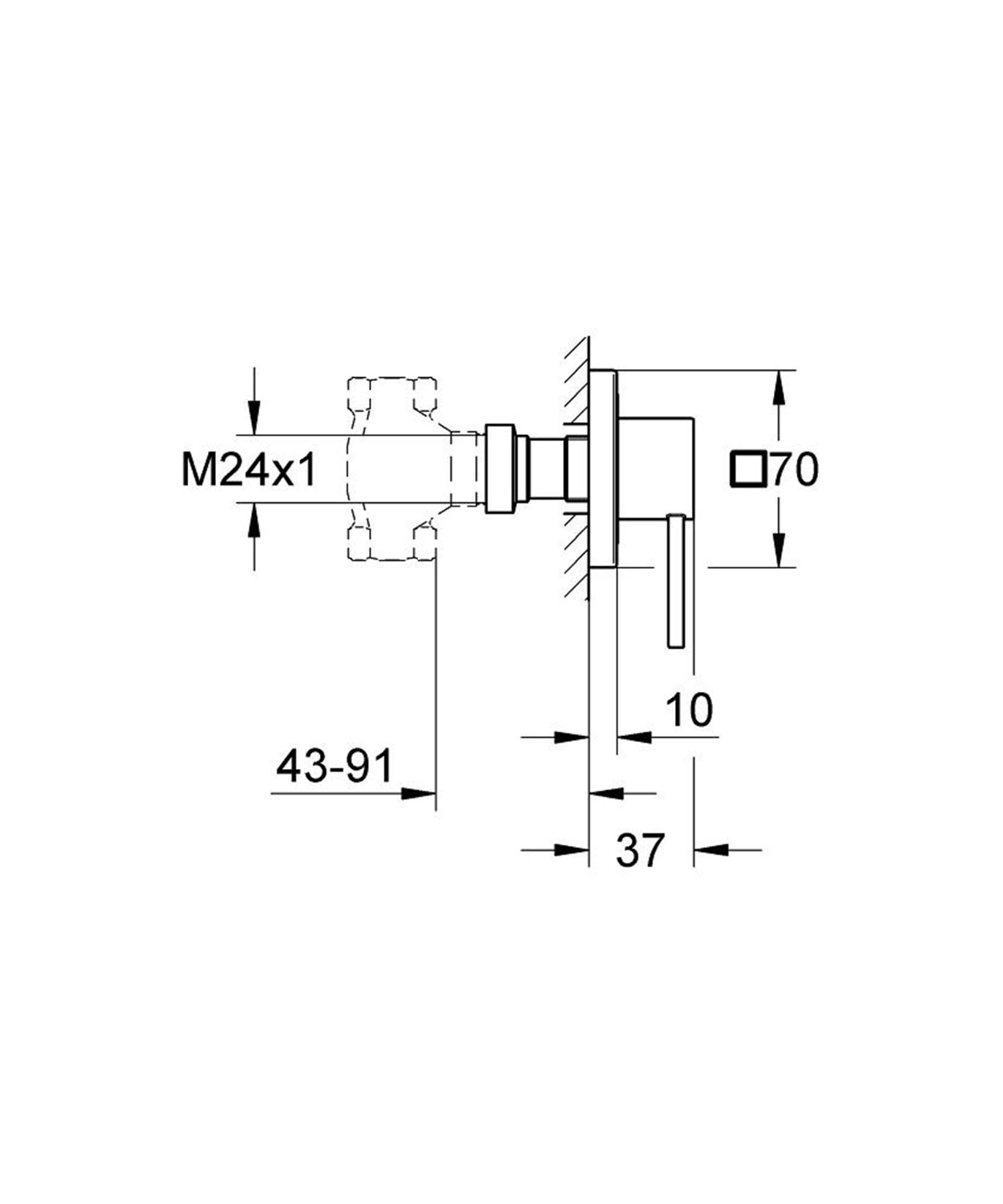 Grohe Allure 19384000 - Domni.pl