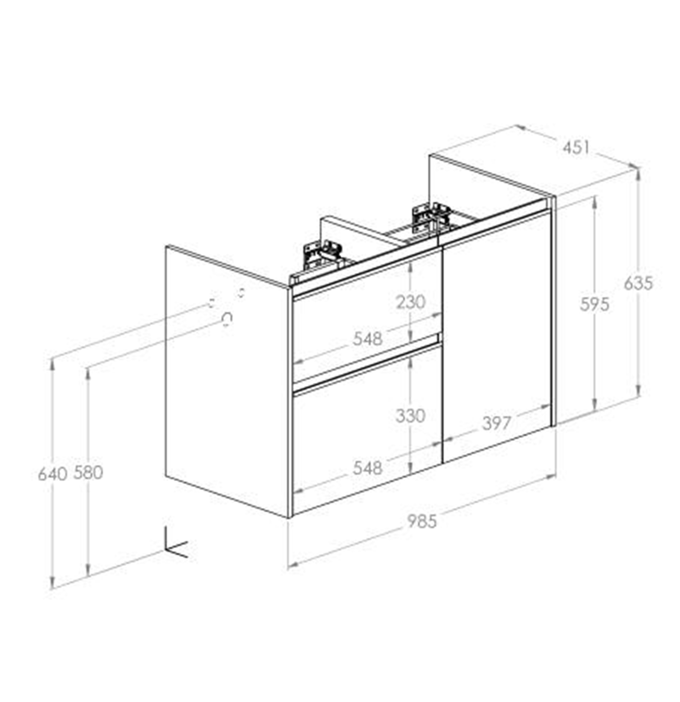 Roca Gap Pro A857904806 - Szafka z Koszek Cargo - Domni.pl