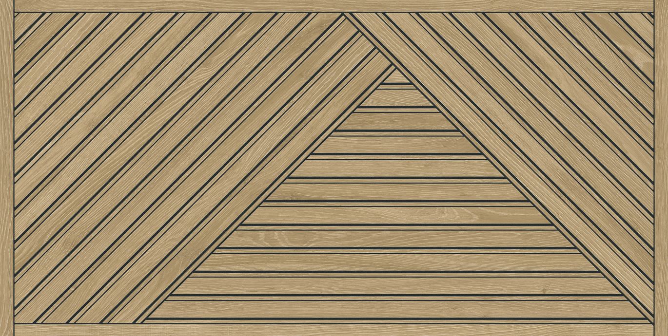 Azario Studio Laths Oak Mat Rekt. - Płytka Ścienna 60x120 - Domni.pl