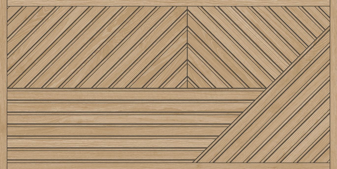 Azario Studio Laths Oak Mat Rekt. - Płytka Ścienna 60x120 - Domni.pl