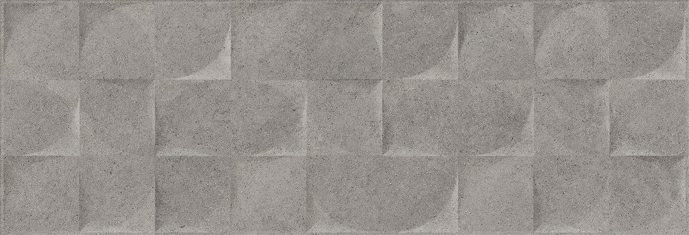 Azario Rex Grey Geo - Płytka Dekoracyjna 30x90 - Domni.pl