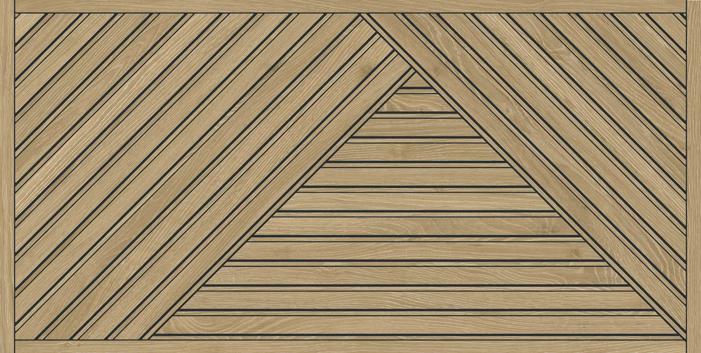Azario Studio Laths Oak Mat Rekt. - Płytka Ścienna 60x120 - Domni.pl