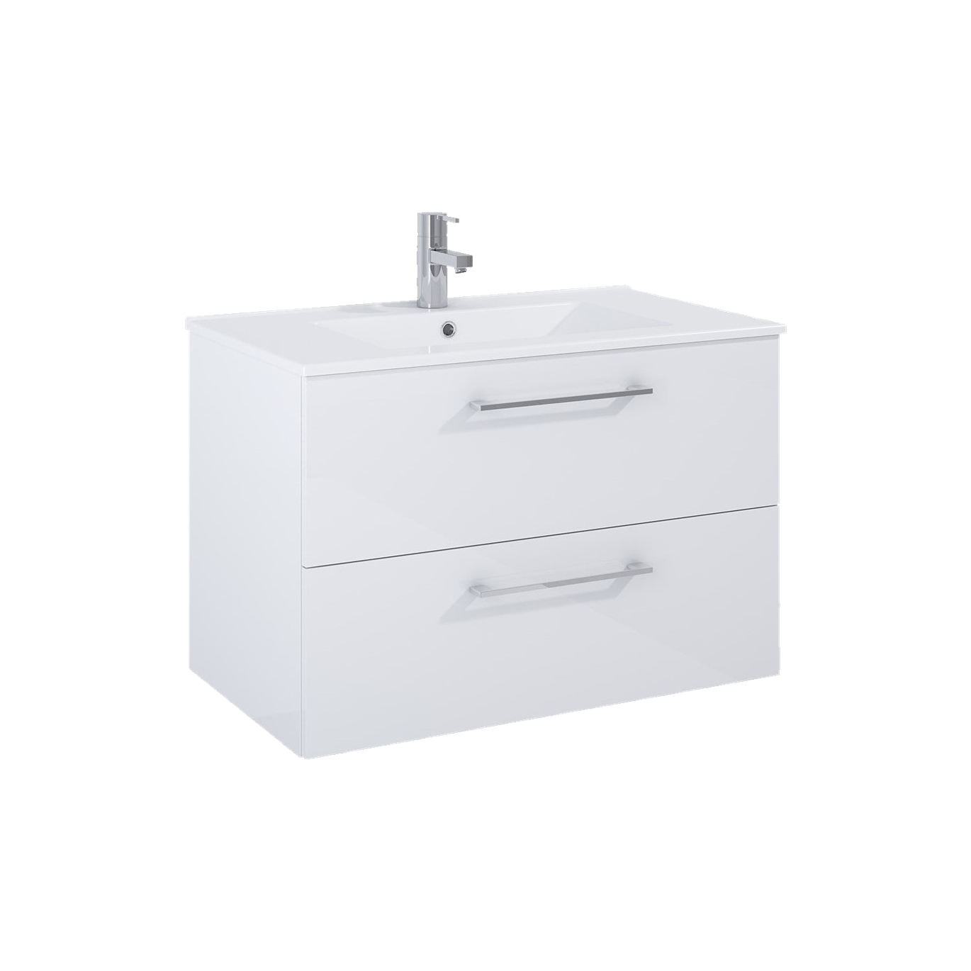 Elita Roma Plus 80 2S White - Szafka z Umywalką 80 - Domni.pl