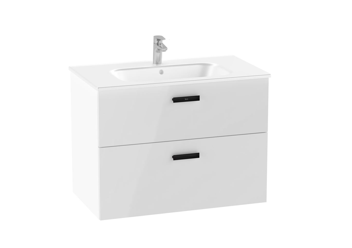 Roca Victoria Pro A851880806 - Wisząca Szafka z Umywalką - Domni.pl