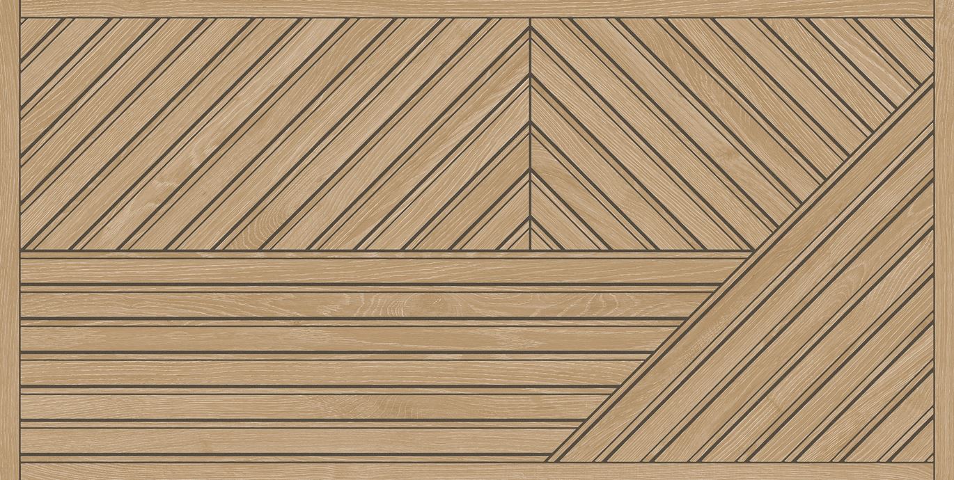Azario Studio Laths Oak Mat Rekt. - Płytka Ścienna 60x120 - Domni.pl