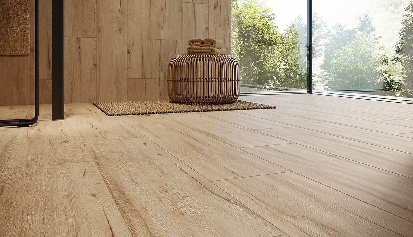 Detal płytek Opoczno Passion Oak Beige - Domni.pl
