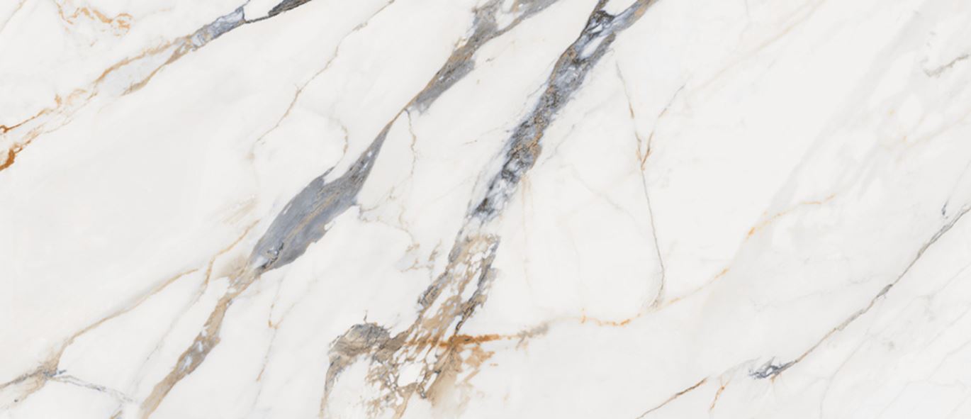 Płytka Uniwersalna 63x146 - Azario Calacatta Gold Poler - Domni.pl
