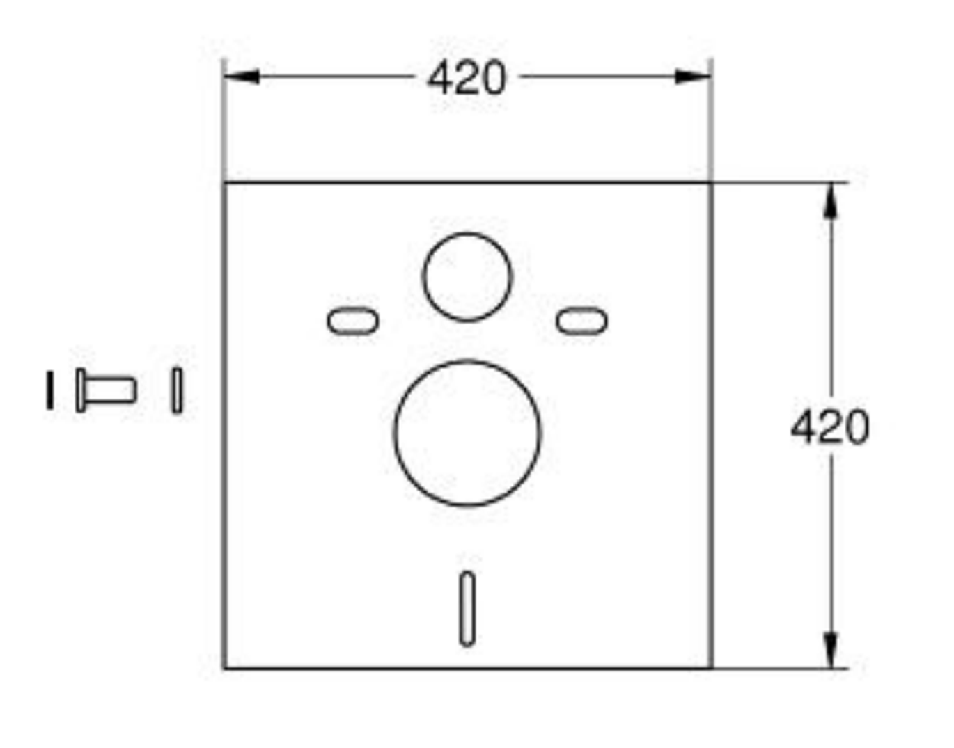 Grohe 37131000 - Zestaw Wyciszający Do WC - Domni.pl