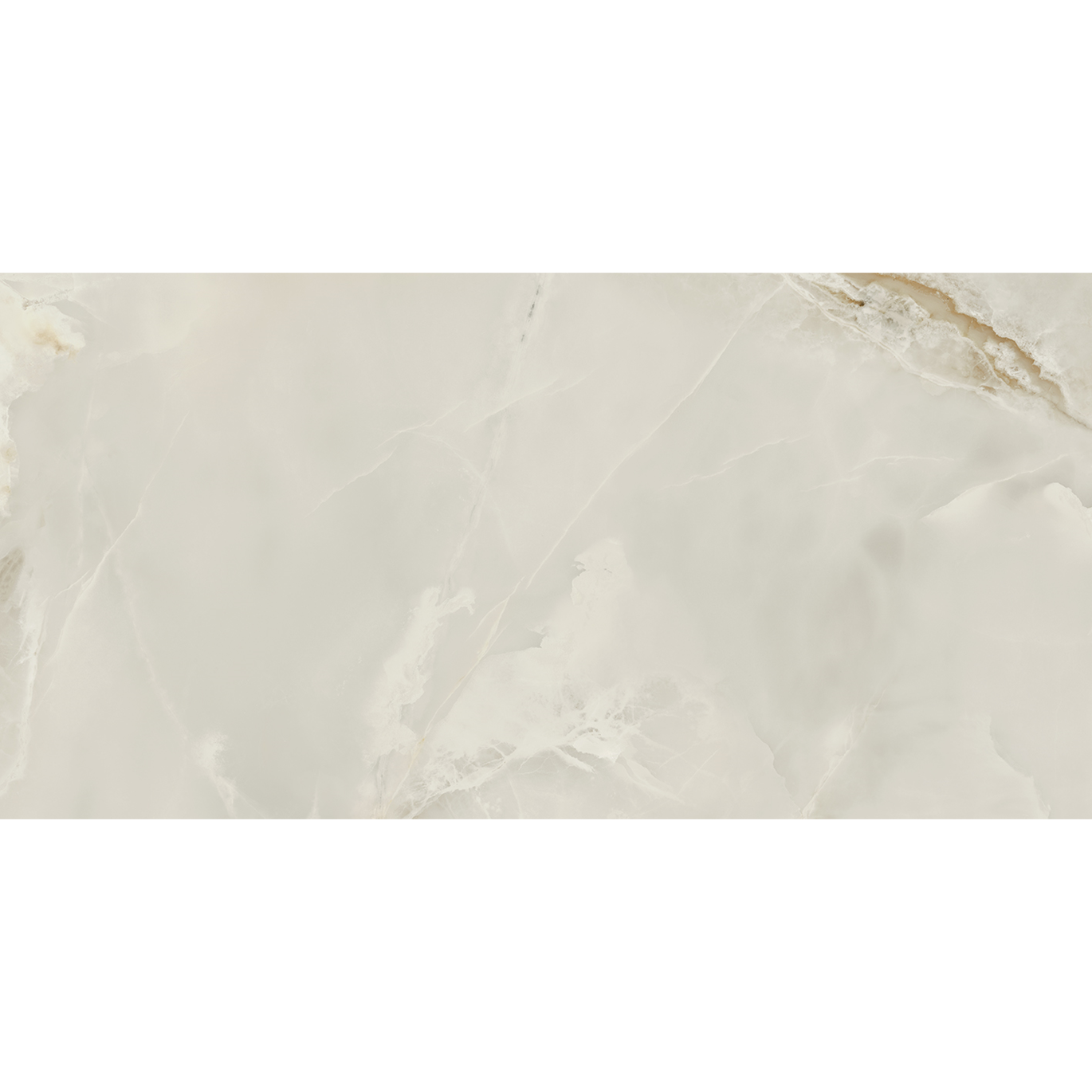 Azario Onyx Ivory Gres Lappato - Płytka Uniwersalna 60x120 - Domni.pl