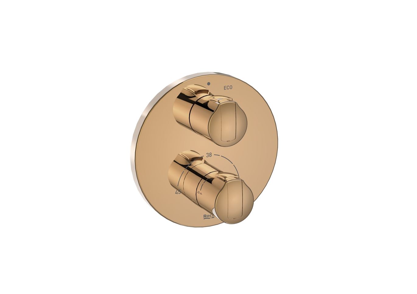 Roca T-1000 A5A2E09RG0 - Bateria Wannowo-Prysznicowa - Domni.pl