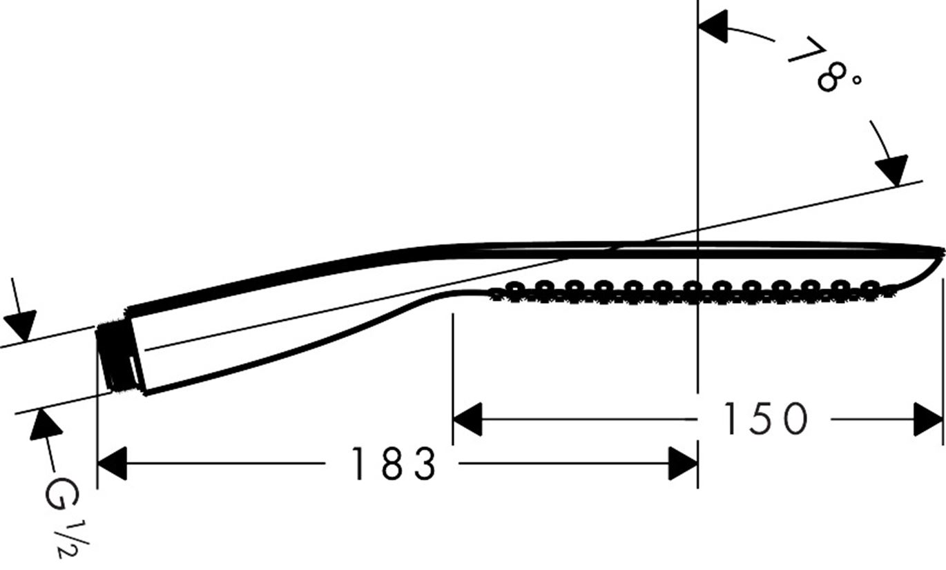 Hansgrohe PuraVida 28558000 - Główka Prysznicowa Chrom - Domni.pl