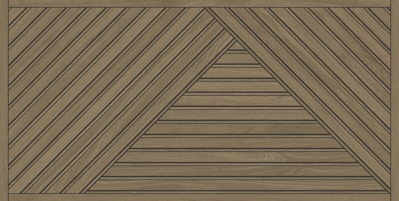 Azario Studio Laths Walnut Mat Rekt. - Płytka Ścienna 60x120 - Domni.pl