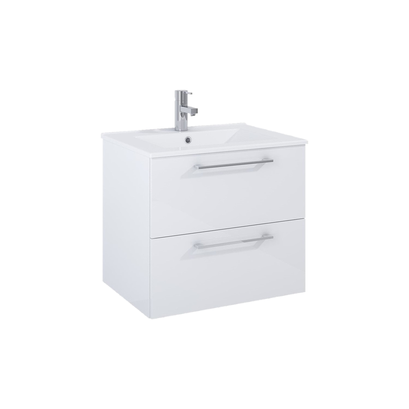 Elita Roma Plus 60 2S White - Szafka z Umywalką 60 - Domni.pl