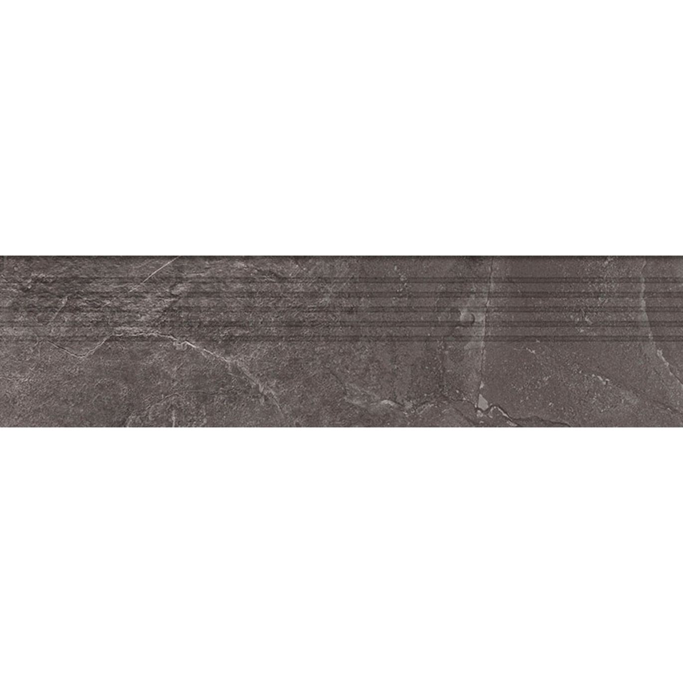 Tubądzin Grand Cave Graphite - Płytka Stopnicowa 30x120 - Domni.pl