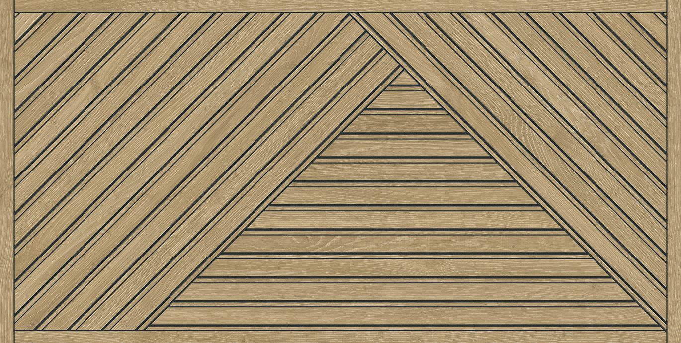 Azario Studio Laths Oak Mat Rekt. - Płytka Ścienna 60x120 - Domni.pl
