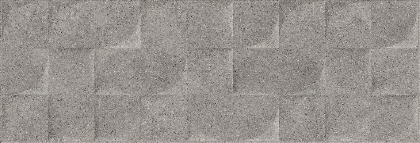 Azario Rex Grey Geo - Płytka Dekoracyjna 30x90 - Domni.pl
