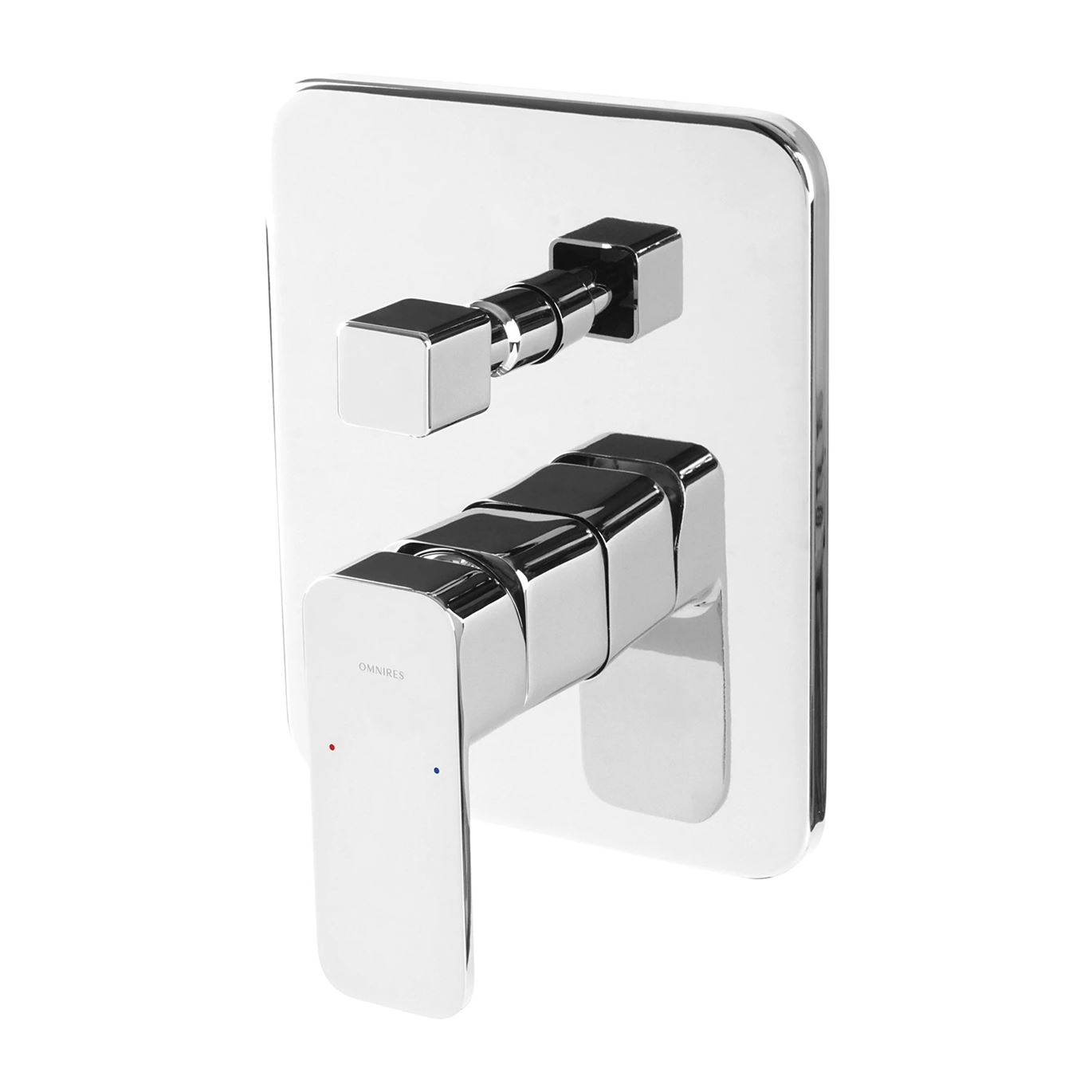 Omnires Apure AP2235CR - Bateria Wannowa Podtynkowa - Domni.pl