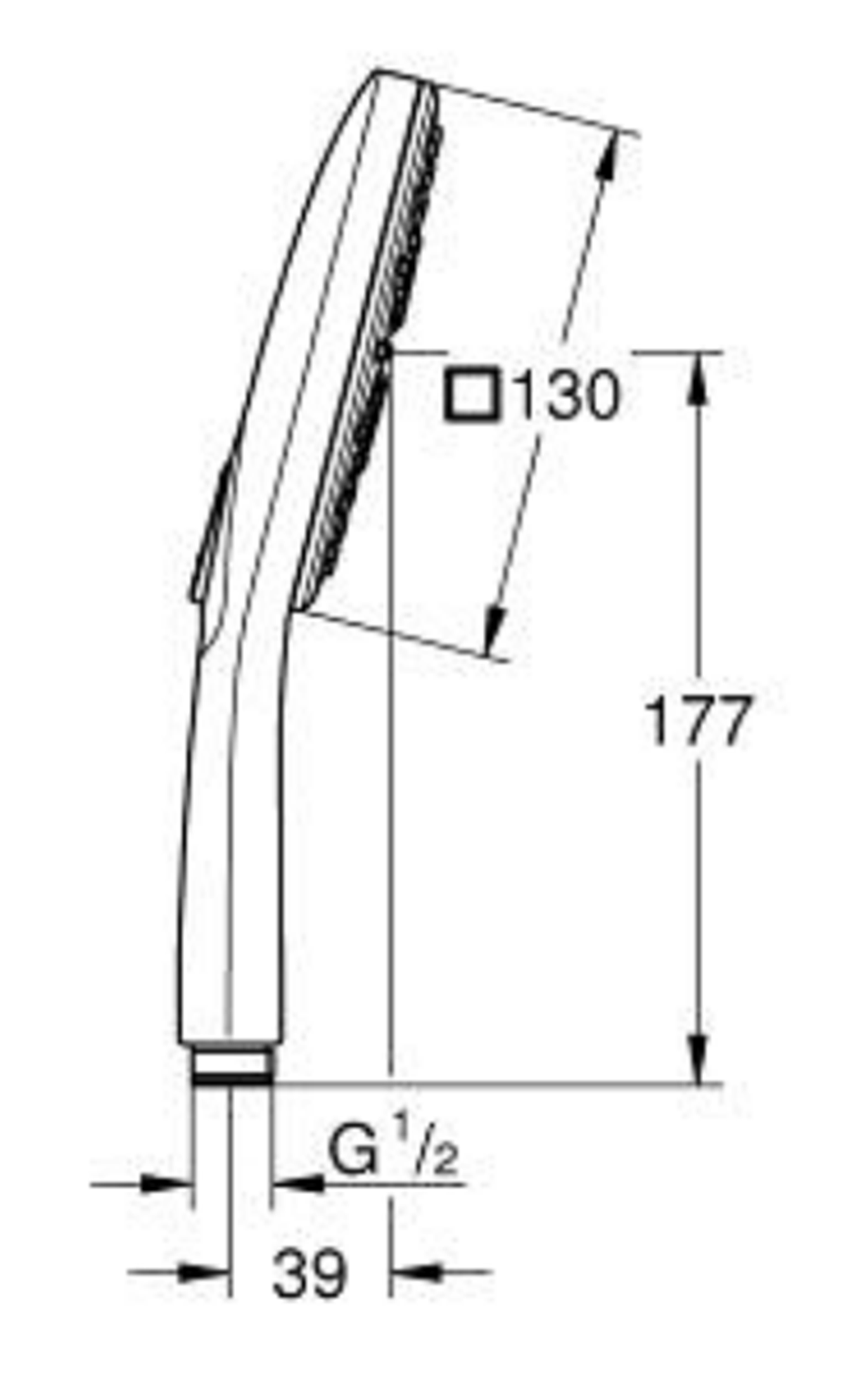Grohe Rainshower SmartActive 130 26582AL0 - Słuchawka Prysznicowa ...
