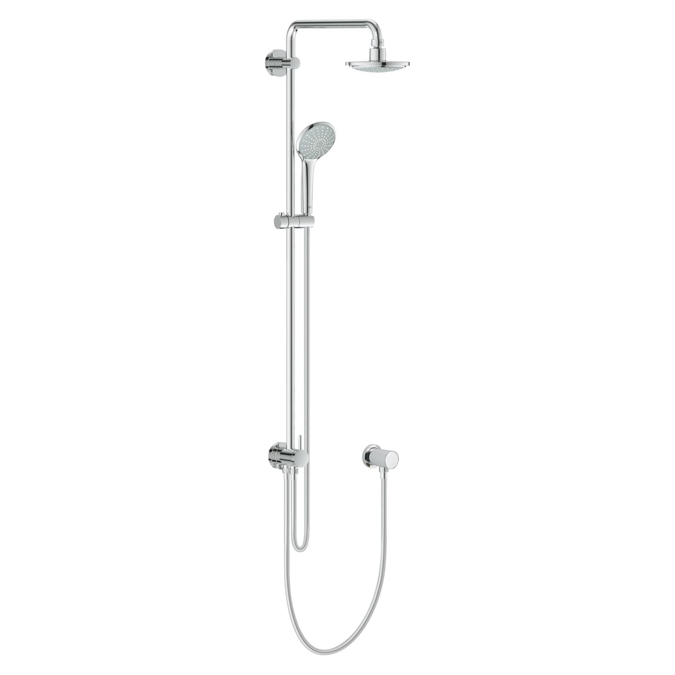 Grohe Rainshower 27057000 - Kolanko Przyłączeniowe Chrom - Domni.pl