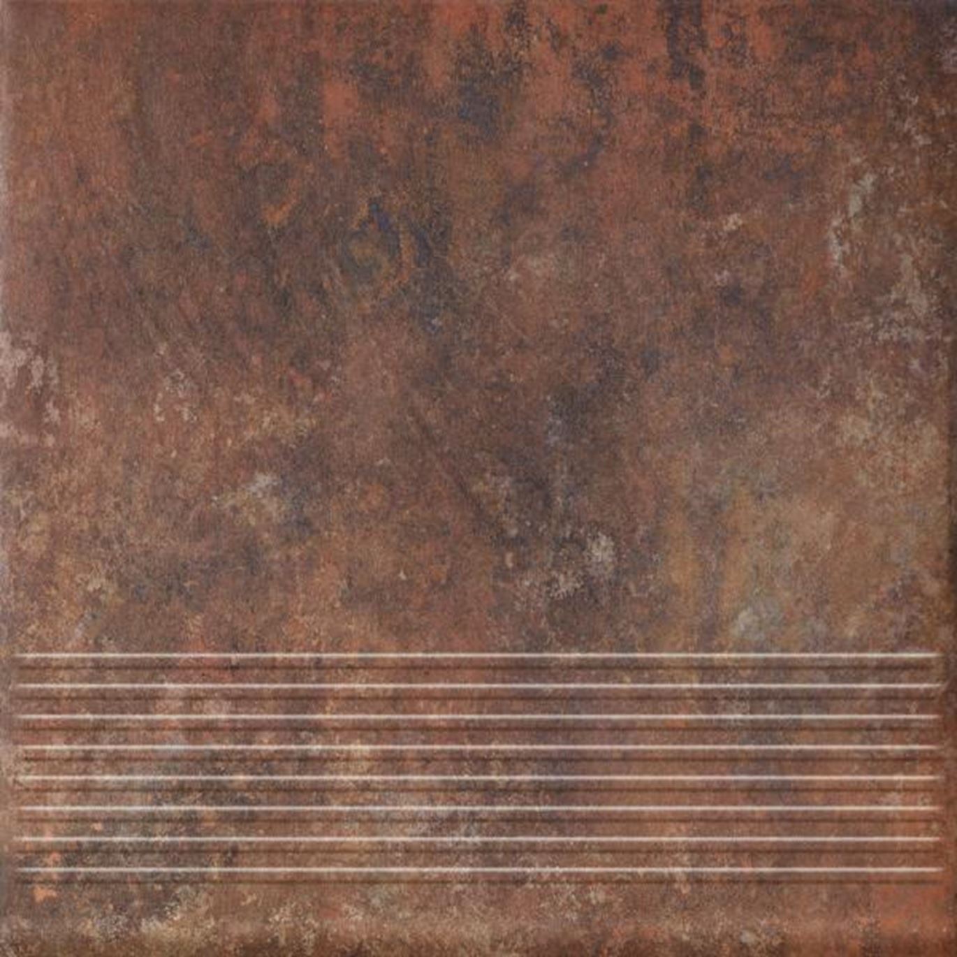 Paradyż Arteon Rosso - Stopnica Prosta 30x30 - Domni.pl