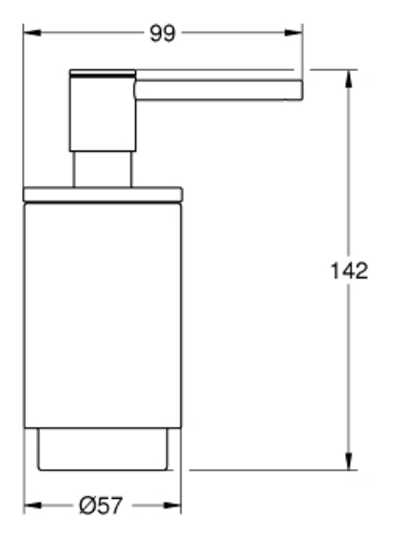 Grohe Selection - Dozownik na Mydło Brushed Cool Sunrise - Domni.pl