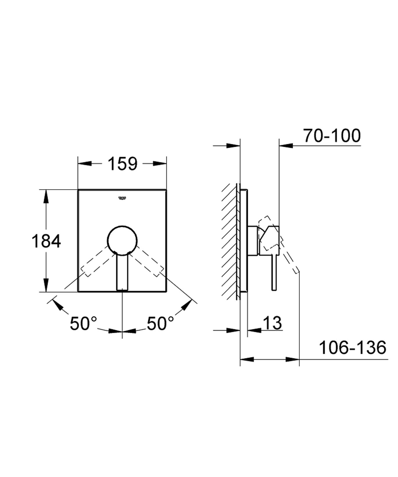 Grohe Allure 19317000 - Domni.pl