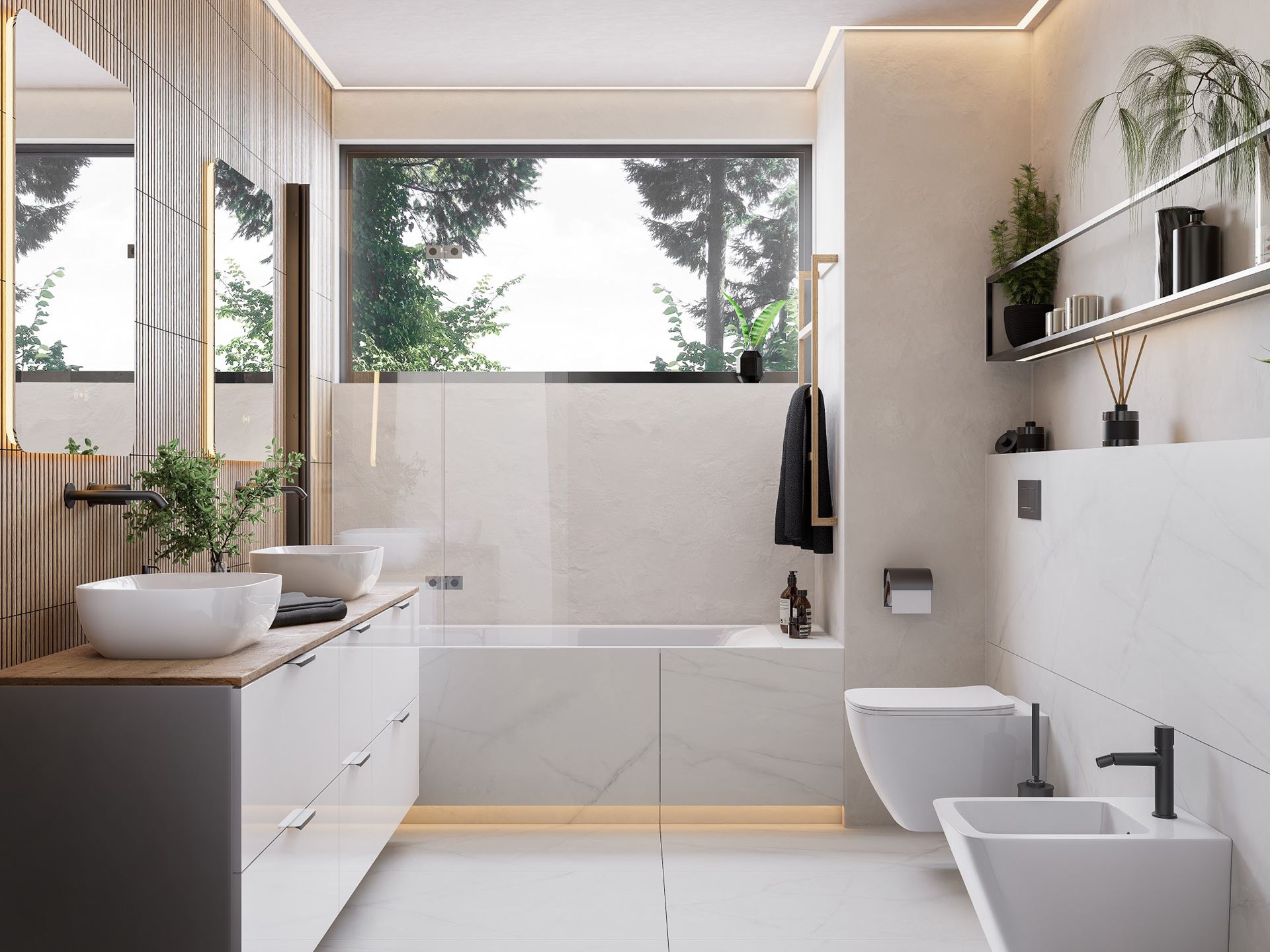 Jak zabudować stelaż wc? Zobacz przykłady i pomysły na wykończenie stelaża - Domni.pl