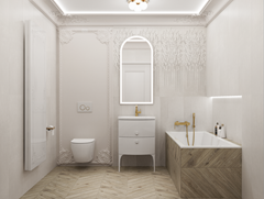 Płytka Ścienna 40x120 - Paradyż Cold Princess Grey STR - Domni.pl