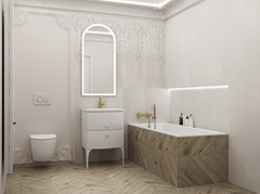 Płytka Ścienna 40x120 - Paradyż Cold Princess Grey STR - Domni.pl