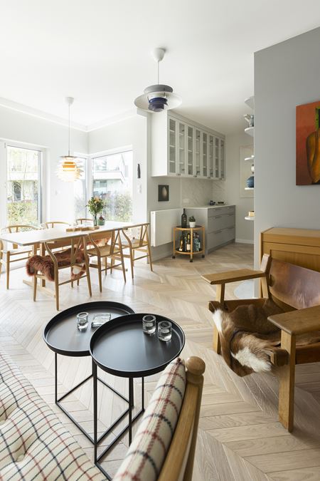 "Second home" projektu jlw studio w Warszawie - Domni.pl