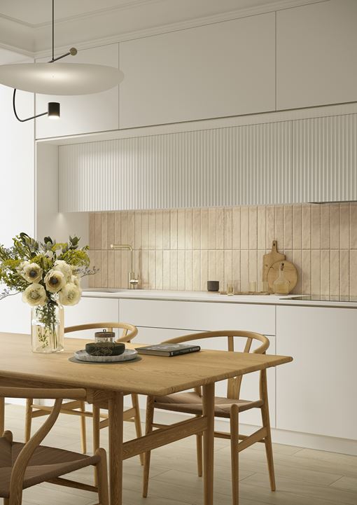 Paradyż Monpelli Ivory Mix Cegiełka Struktura Połysk - Płytka Ścienna ...