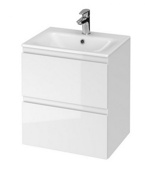 Cersanit Moduo - Szafka z Umywalką 50 Białą - Domni.pl