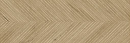 Azario Diverto Beige Chevron - Płytka Ścienna 30x90 - Domni.pl