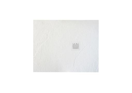 Roca Ignis - Brodzik Kompozytowy Biały 100x80x2 - Domni.pl