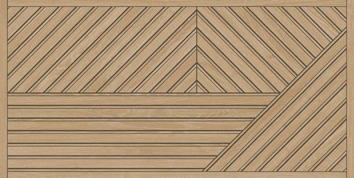 Azario Studio Laths Oak Mat Rekt. - Płytka Ścienna 60x120 - Domni.pl