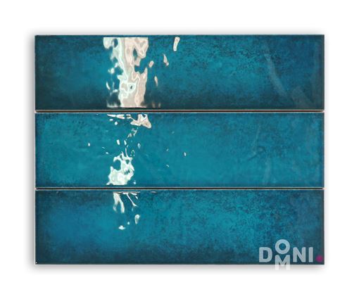 Tubądzin Masovia Turchese A Gloss STR - Płytka Ścienna 8x30 - Domni.pl