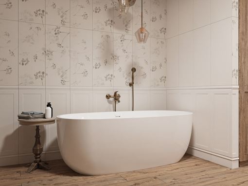 Tubądzin Mild Garden 2 - Obraz Ceramiczny 3-elementowy - Domni.pl